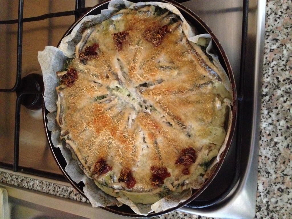 Tarta cu ansoa si spanac - Retete culinare - Romanesti si din Bucataria ...