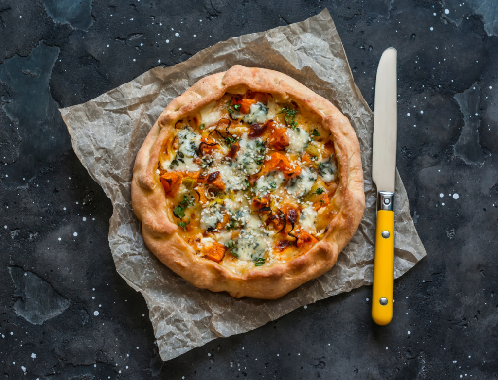 Quiche cu dovleac și gorgonzola. Rețeta pentru cea mai bună tartă ...